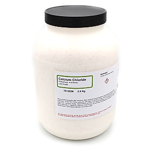 ALDON Innovating Science Calcium Chloride, 2.5kg - Anhydrous - 4-8 Mesh - Laboratory Grade - Excellent for Biochemistry & Chemistry Experiments - The Curated Chemical Collection