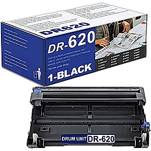 DR620 Drum Unit (1PK) VSERIK Compatible Replacement for Brother HL 5340D, 5350DN, 5370DW, 5370DWT, DCP 8080DN, 8085DN, MFC 8480DN, 8890DW Printer (25,000 Yield), Part Number DR620