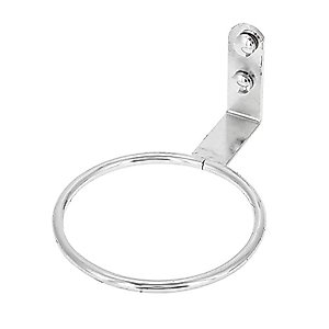 Adjustable Hair Dryer Holder, Stainless Steel Nail Mounted High Strength Hands Free Galvanized Hair Dryer Holder, for Home Bathroom