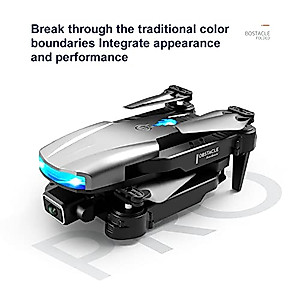 S85 Pro Rc Mini Drone 4k Profesional HD Dual Camera Fpv Drones With Infrared Obstacle Avoidance Rc Helicopter Quadcopter, WiFi Transmission, Optical Flow, Follow Me, Smart Return Home (A)