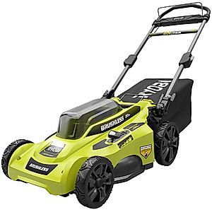 RYOBI Lawn Mower 20 in. 40-Volt Lithium-Ion Brushless Cordless Walk Behind
