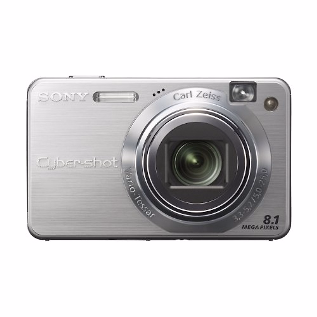 Sony Cybershot DSCW150 8.1MP Digital Camera with 5x Optical Zoom with Super Steady Shot (Silver)