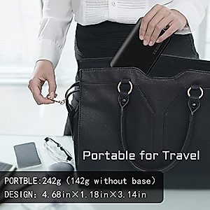 Desktop USB Charging Station,LAMJAD 96W 6-Port USB C Charging Station,with 3 USB-C+3 USB-A,Portable Fast Charging Hub for All iPad,iPhone 14 13 12 Pro Max, Pixel Samsung Galaxy and More