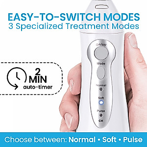 Aquasonic Vibe Series Ultra Whitening Toothbrush Aqua Flosser