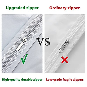 Garment Bags Suit Bag for Closet Storage (Set of 4)Dress Bags Hanging Garment Bag for Storage or Travel- 24''×44''/4Pack