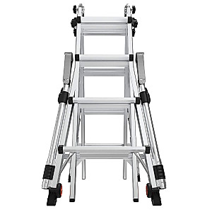 Little Giant Ladders, Epic, M17, 17 foot, Multi-Position Ladder, Aluminum, Type 1A, 300 lbs weight rating, (16817-818)