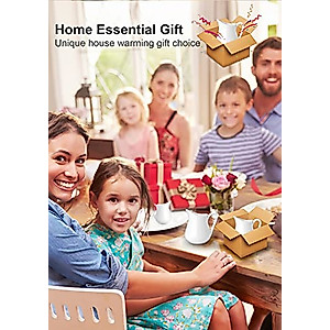 Nucookery 2 Pack (4 Oz) Classic White Fine Porcelain Creamer with Handle,Small Creamer Pitcher Set For Sauces Salad Coffee Milk More,Microwave & Freezer Safe (4-Ounce, Set/2)