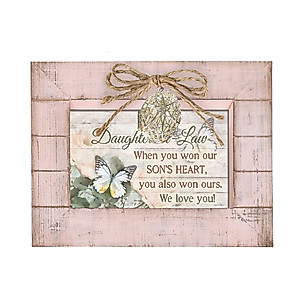 Cottage Garden Daughter in Law Love Blush Pink Distressed Locket Music Box Plays You Light Up My Life