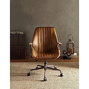 ACME Hamilton Executive Office Chair - 92412 - Coffee Top Grain Leather
