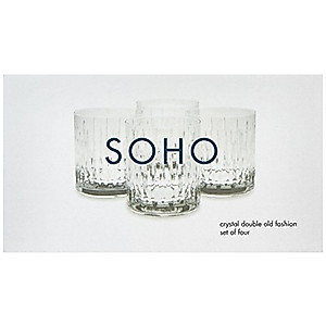 Reed & Barton Crystal Set of Double Old Fashions, Set of 4