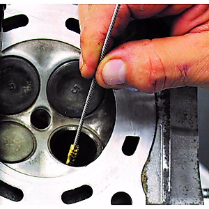 DIY Crafts 17 Pc HVLP Spray Gun Cleaning Maintenance Kit Brush Wire Lubricant Cleaner Spray Gun Cleaning Set for HVLP Gravity, Suction, Detail Paint Guns, Airbrush (Design No # 3, Maintenance Kit)