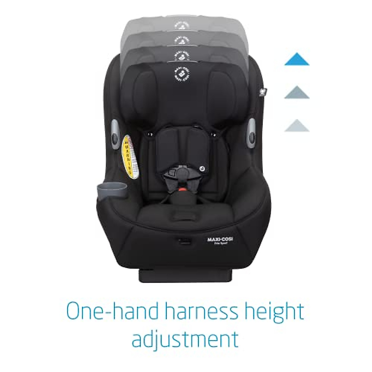 Maxi Cosi (Pria Sport) 2-in-1 Convertible Car Seat, Midnight Black,CC312FZA