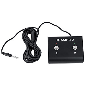 Rockville G-AMP 40 Guitar Amplifier 10" Speaker/Bluetooth/Mic in/USB/Footswitch,Black