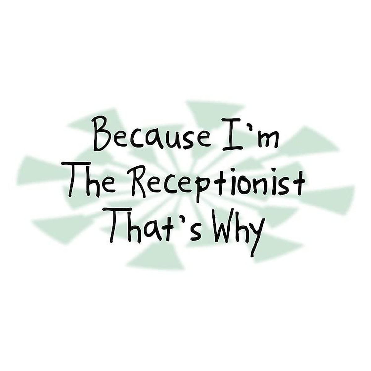 CafePress Wg358_Receptionist Ceramic Mug Ceramic Coffee Mug, Tea Cup 11 oz