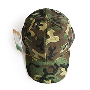 UltraKey Mens Army Military Camo Cap Baseball Casquette Camouflage Hats for Men Hunting (Green)
