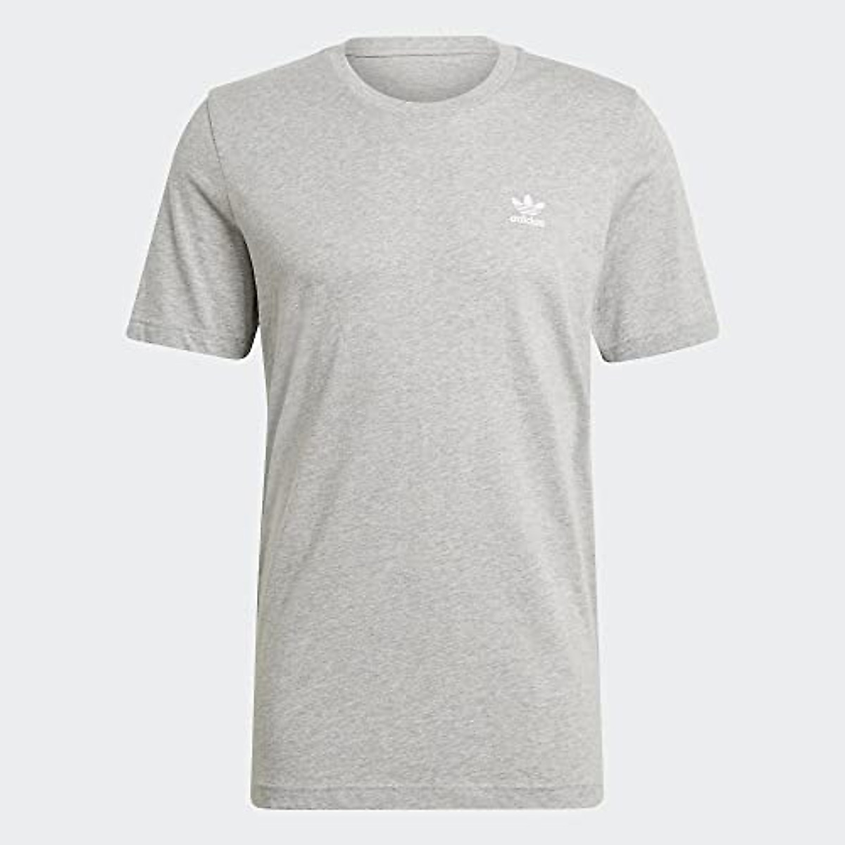 adidas Originals,mens,Essentials Tee,Medium Grey Heather,Large