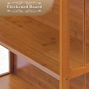 Athena Collection Book Shelf and Bookcase Floorstanding 6-Tier Modern Open Bookshelf Book Case Display Shelf Book Storage Home Decor Furniture for Office Bedroom Living Room