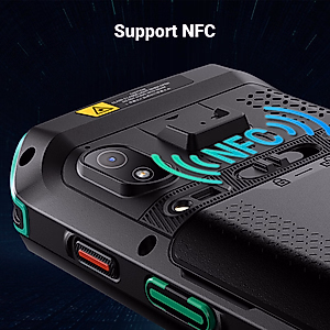 Tera Android 11 Barcode Scanner PDA: HS7 Scan Engine 26 Keys IP67 Rugged 4+64GB 5100 mAh Battery QC 3.0 Fast Charge 4” Touch Screen Mobile Terminal for Warehouse Inventory Scanner P400