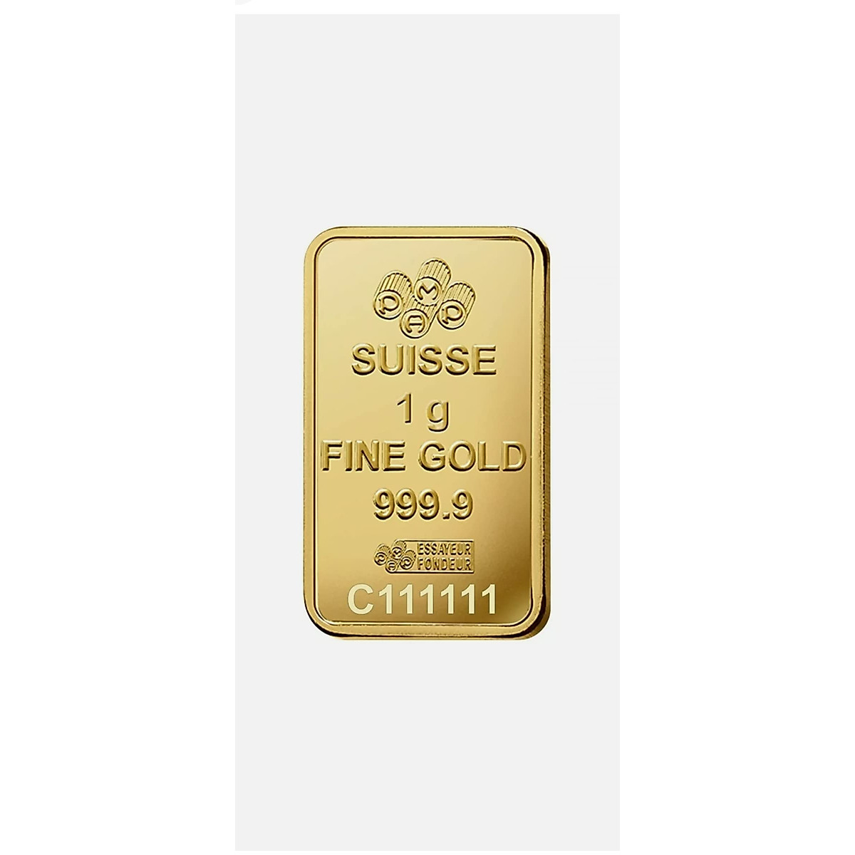 1 Gram Gold Bar PAMP Suisse Lady Fortuna Veriscan .9999 Fine (in Assay) Specifications: Condition:New in Assay Fineness:.9999 .