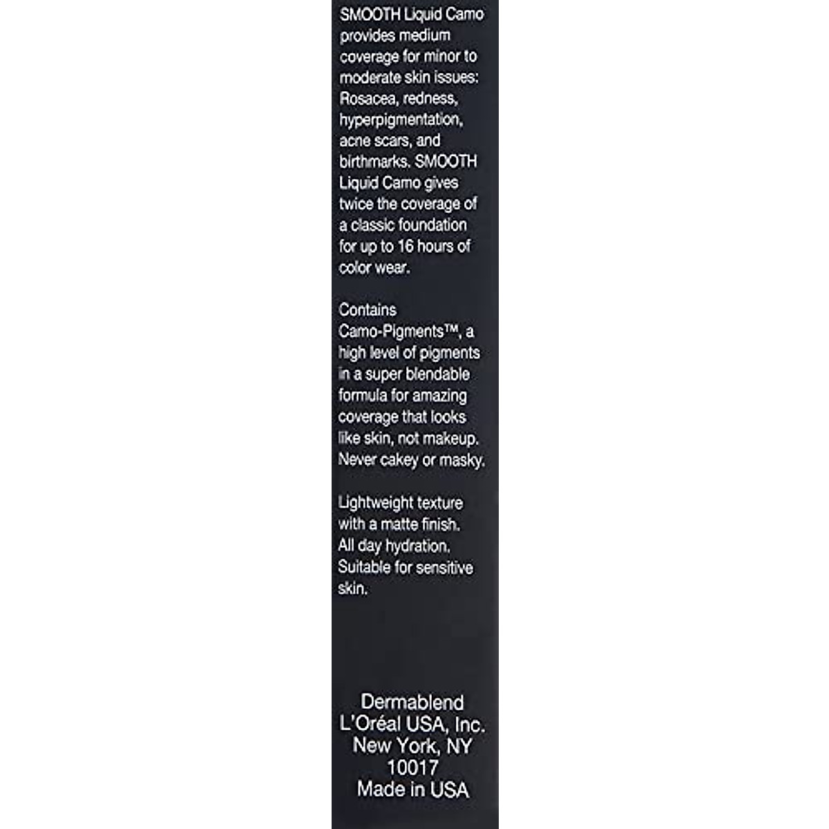 Dermablend Smooth Liquid Foundation with SPF 25, 30N Camel, 1 Fl. Oz.