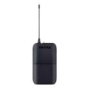 Shure BLX14/CVL UHF Wireless Microphone System - Perfect for Interviews, Presentations, Theater - 14-Hour Battery Life, 300 ft Range | includes CVL Lavalier Mic, Single Channel Receiver | J11 Band