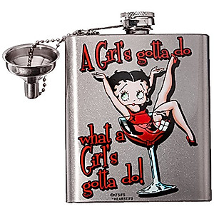 Spoontiques Betty Boop Hip Flask