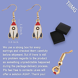 TIIMG ROCKET EARRINGS (rocket earring)
