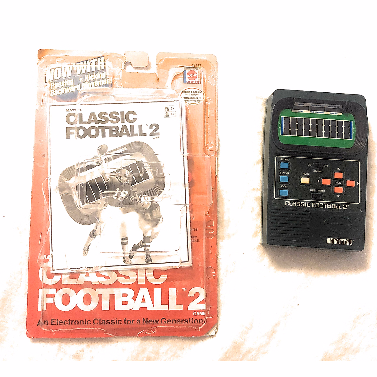 Mattel Classic Football 2 Game