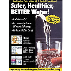 Trillium Worldwide TWI-5001 Mineral II Magnetic Water Conditioner, Gray