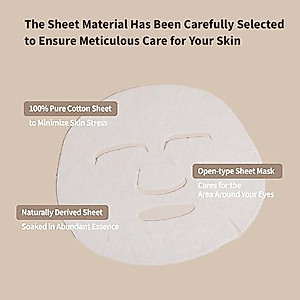 BENTON Snail Bee High Content Mask Pack (20g / 10 Sheets) - Snail Mucin Face Mask With Bee Venom | Korean Skin Care Face Mask Sheets For Moisturizing, Soothing and Nourishing (2022 Package)