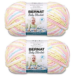Bernat Baby Blanket Big Ball Yarn (2-Pack) Pitter Patter 161104-04616