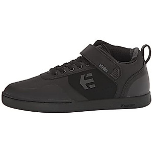 Etnies Men's Culvert Mid Top Michelin Rubber Mountain Bike Shoe Skate, Black/Black/Reflective, 11