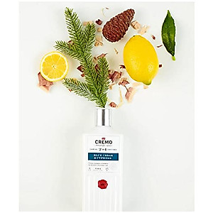 Cremo Barber Grade Blue Cedar & Cypress 2-in-1 Shampoo & Conditioner, 16 Fl Oz (2-Pack)