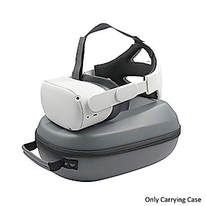 Dengofng Carrying Case for VR Gaming Headset,Carrying Case for VR Headset Accessories Portable Travel Storage Bag with Zipper(Gray)