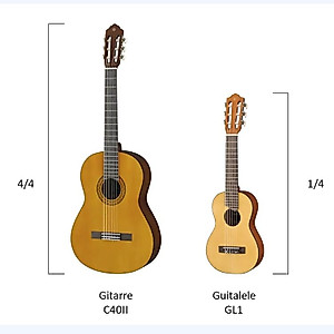 Yamaha GL1 Guitalele, Natural, Baritone