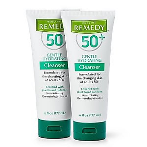 Medline Remedy Clinical No-Rinse Foam Cleanser, Vanilla Scent (8 fl oz), 12 Count, No Rinse Shampoo and Body Cleanser for Sensitive Skin, Paraben and Sulfate Free, For Face, Body, and Hair, All Ages