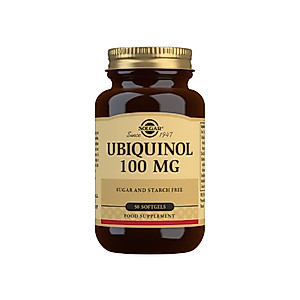 SOLGAR 100 Mg (Reduced Coq-10) Softgels Ubiquinol, 50 CT
