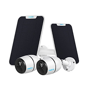 REOLINK 2 Pack Go Plus Celluar Security Camera Bundle with Solar Panel