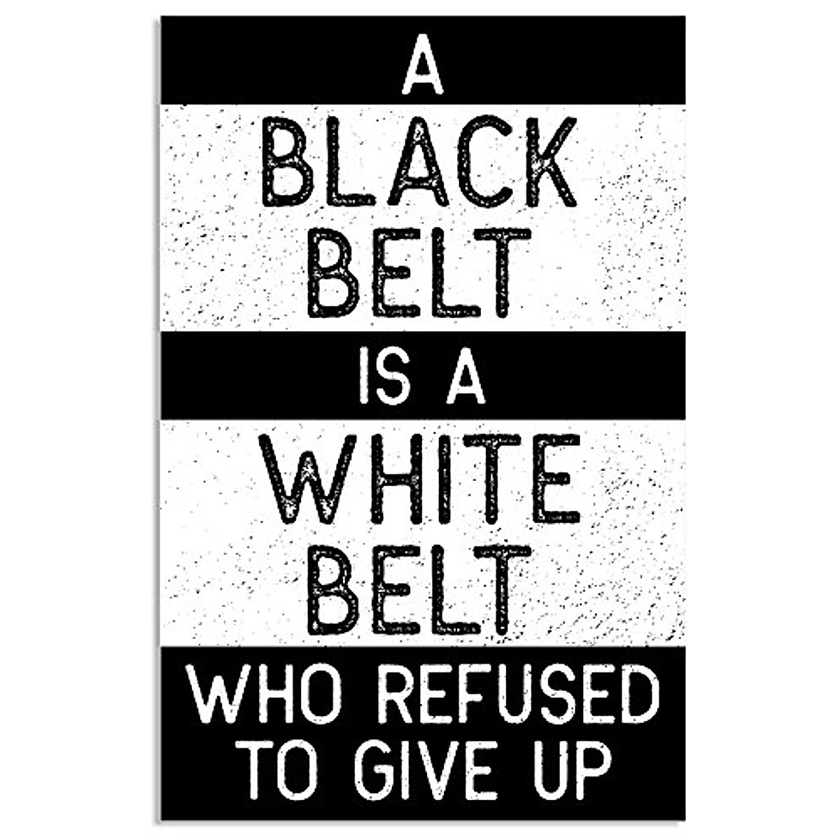 Damdekoli Black Belt Poster - 11x17 Inches - V1