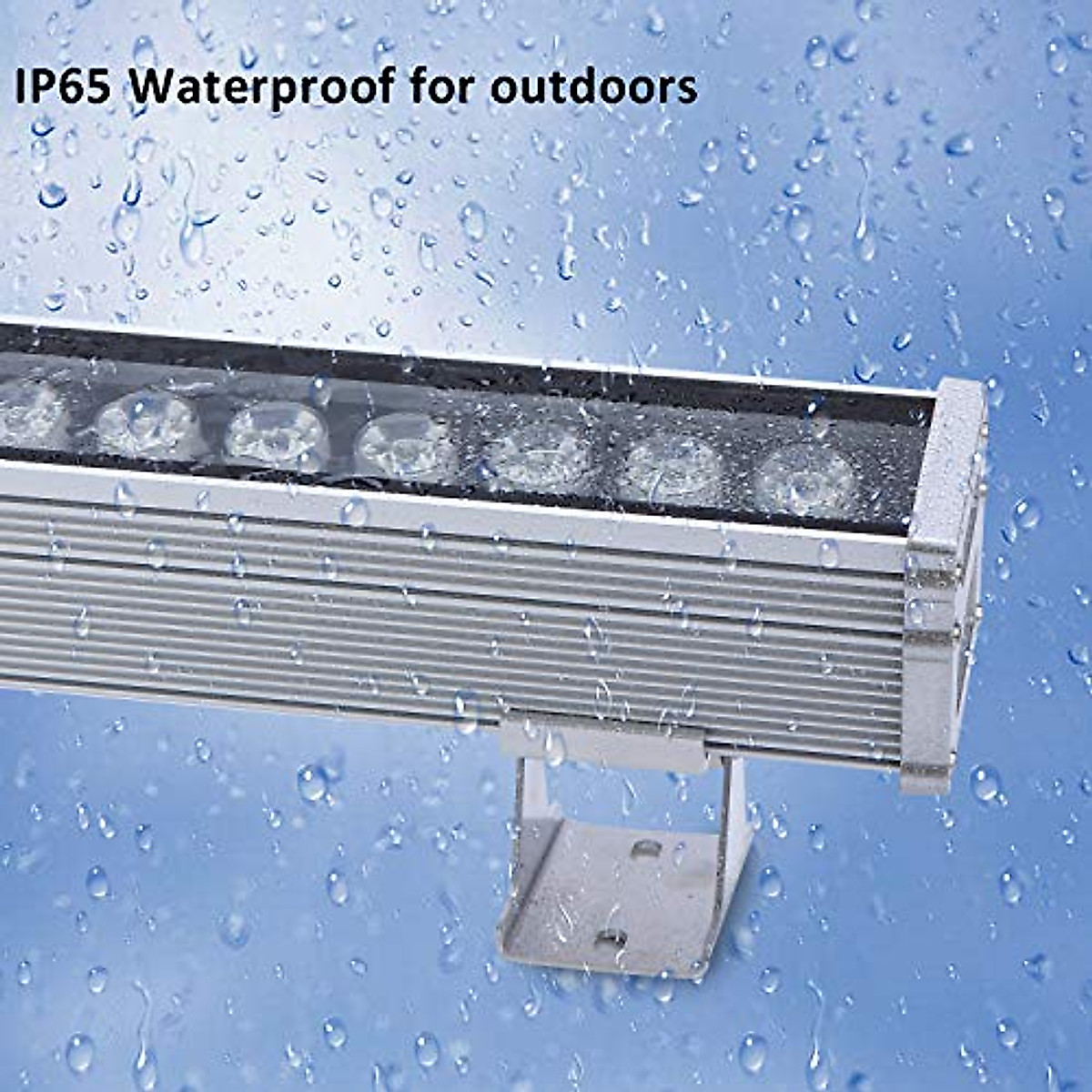 JSN&PC LED Wall Washer 36W 39.4 Inches IP65 Waterproof Outdoor Light for Advertising Boards, Billboard,Building Commercial Lighting (White 5000-5500K)