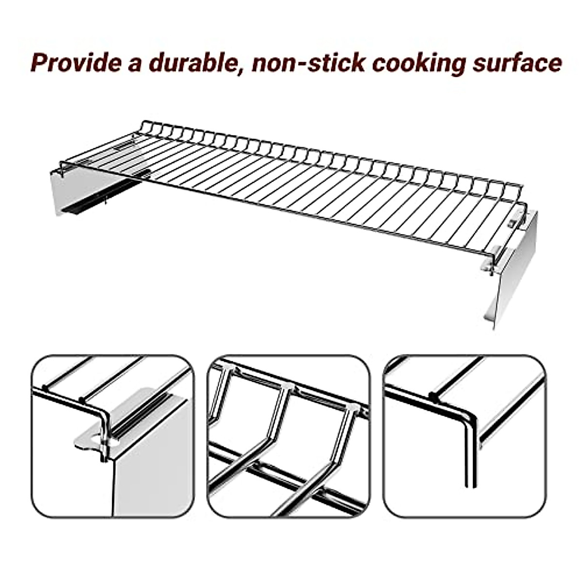 Stanbroil Stainless Steel Grill Rack Compatible for Traeger 34 Series Grills