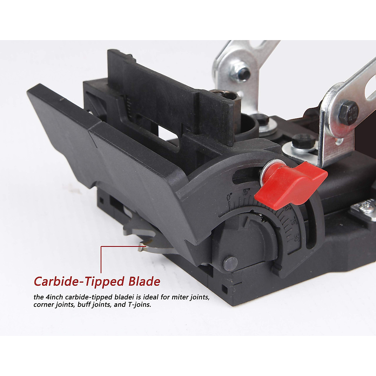 Aidelife Wood Biscuit Plate Joiner kit Accessories with 1x4" Blade,Adjustable Angle and Dust Bag