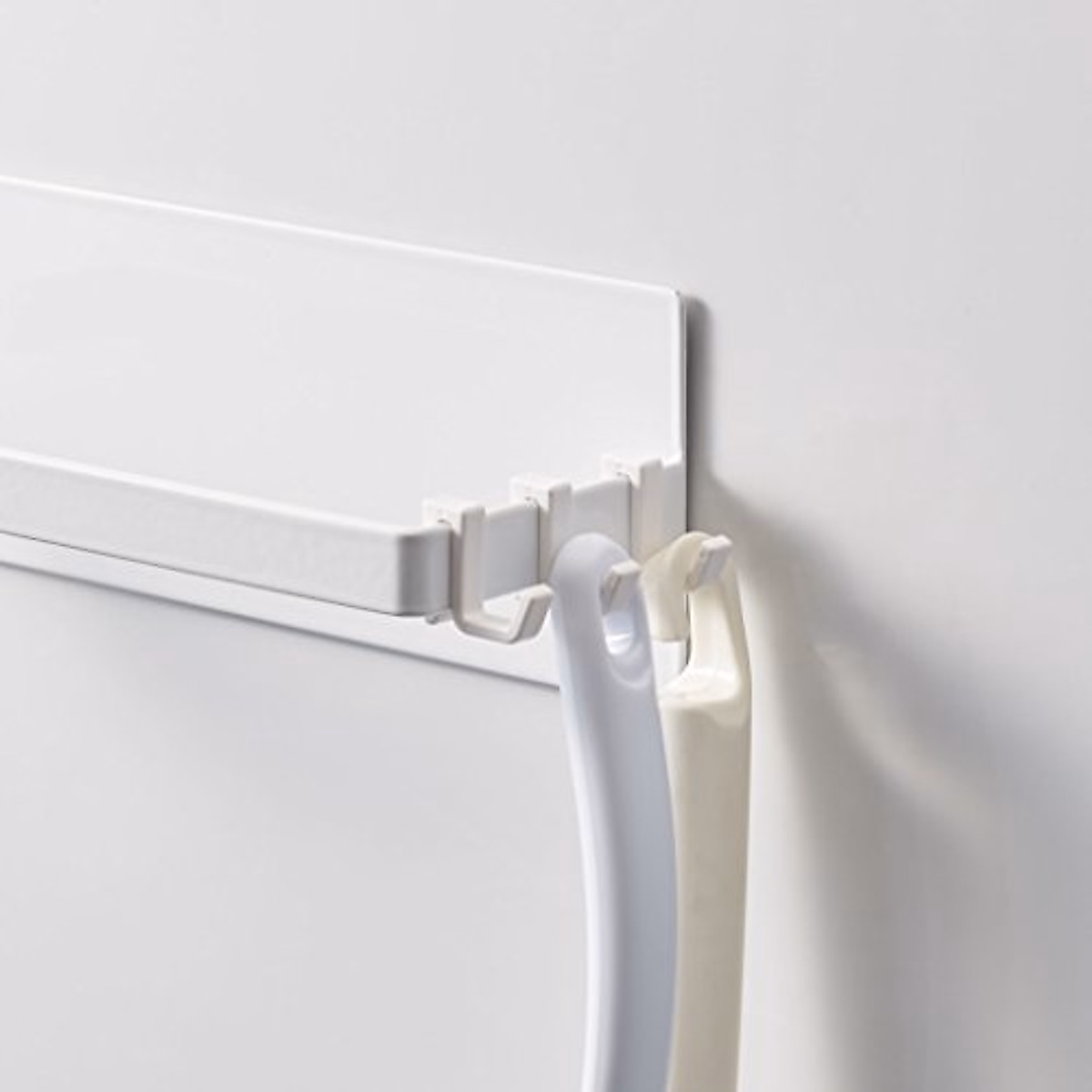 YAMAZAKI Home Magnet Laundry Hanger Storage Rack - Large Hanging Organizer, Steel, Magnetic, No Assembly Req.