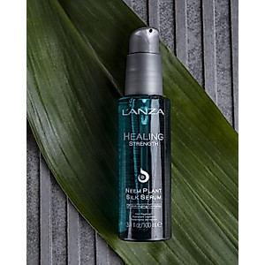 L'ANZA Restorative Strength Hair Care Kit - Hair Repair Shampoo and Conditioner with Healing Neem Plant Silk Serum - Birthday Gifts for Women (10.1/8.5/3.4 Fl Oz)