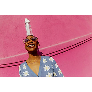 LifeStraw Go Series Water Filter Bottle - BPA-Free, Removes Bacteria, Parasites, Microplastics, Improves Taste, 22oz, Aegean Sea