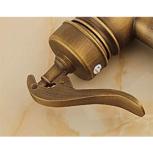 Kitchen Taps Basin Faucets Waterfall Bathroom Faucet Single Handle Basin Mixer Tap Bath Antique Faucet Brass Sink Water