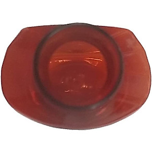 Plastic Amber Liquid Medicine Bottles with Child Resistant Caps 4 oz Pack of 5 Oval Pharmaceutical Prescription Dispensing Bottle with Safety lids - Light-sensitive Pharmacy Container (4oz. 5 Pack)