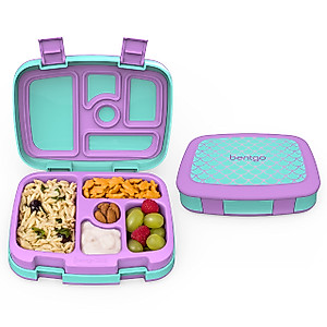 Bentgo 2-in-1 Backpack & Insulated Lunch Bag Set With Kids Prints Lunch Box (Mermaid Scales)