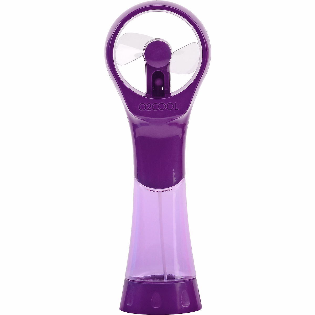 O2COOL Elite Battery Powered Handheld Water Misting Fans (Purple)