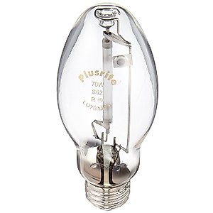 Plusrite 2002 LU70/ED17/MED High Pressure Sodium Light Bulb